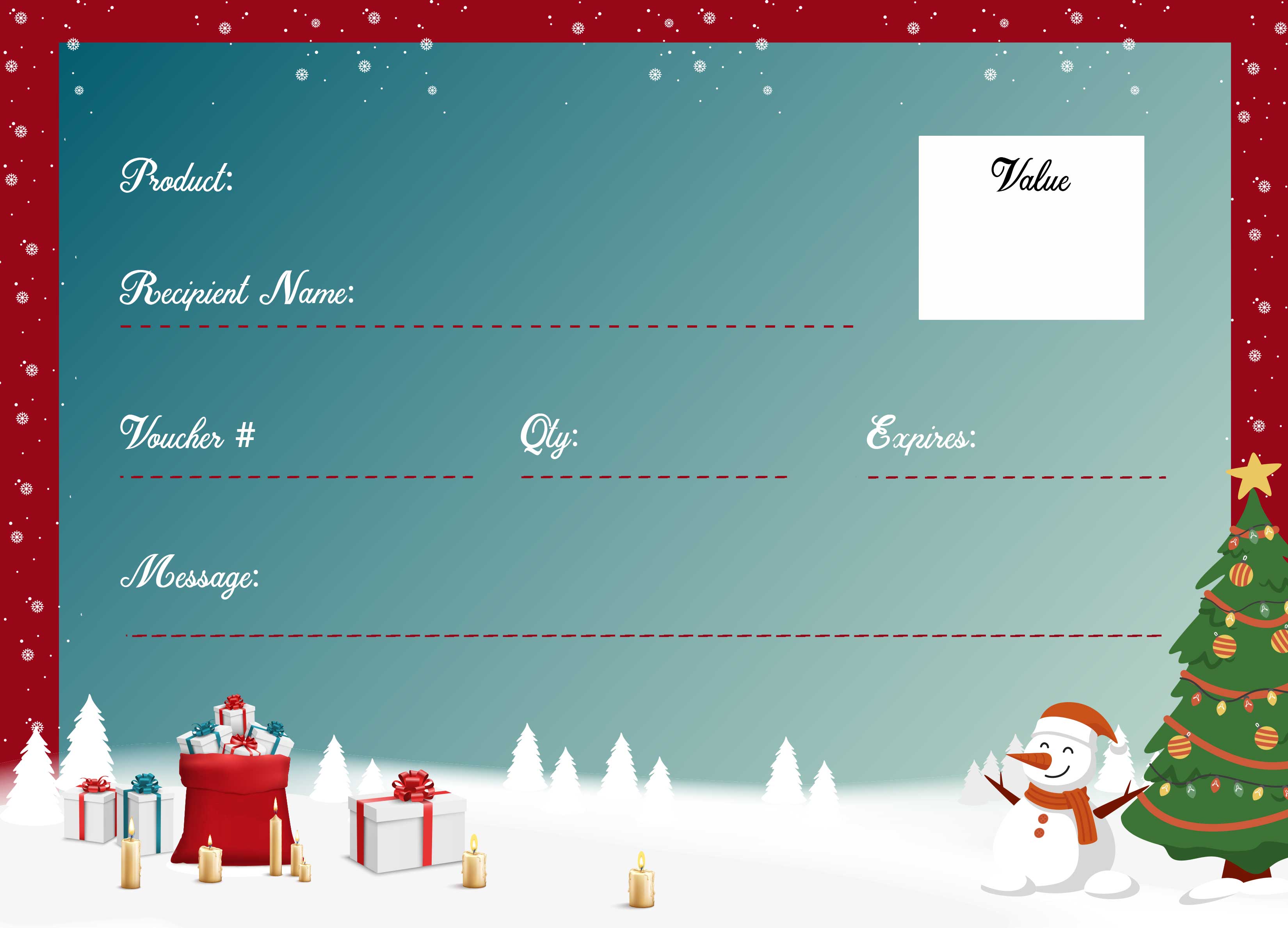 A Gift Card - My Professional CV